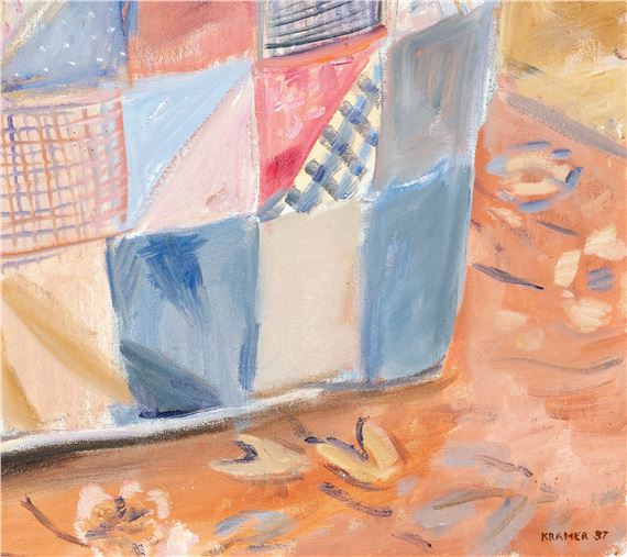 Edith Kramer | Couple and Their Animals (1987) | MutualArt