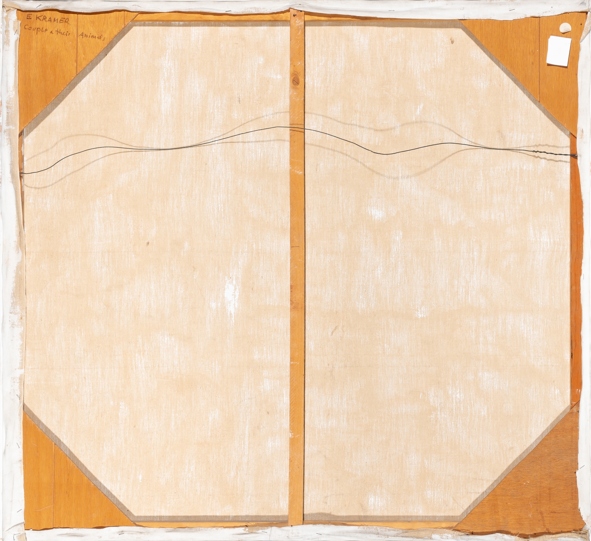 Edith Kramer | Couple and Their Animals (1987) | MutualArt