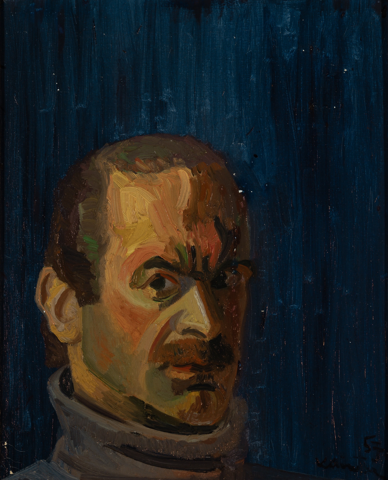 Alejandro Vainstein | Autoretrato (1957) | MutualArt