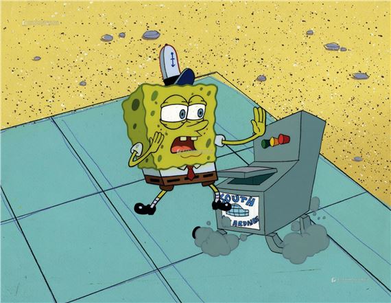 Stephen Hillenburg | SPONGEBOB AND A MALFUNCTIONING MACHINE (1999 ...
