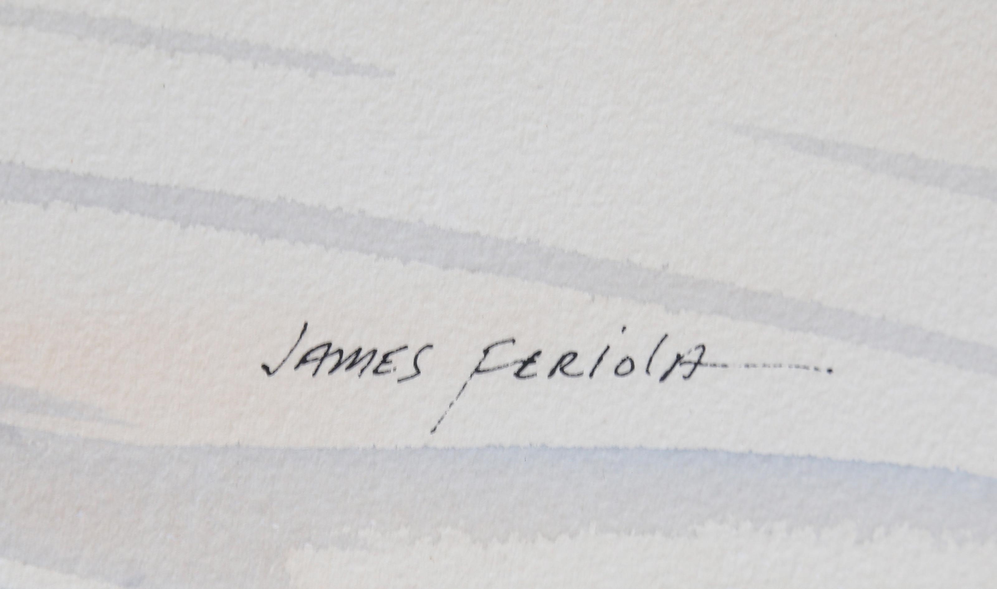 James Feriola | Wagon in Snow (Circa 1975) | MutualArt