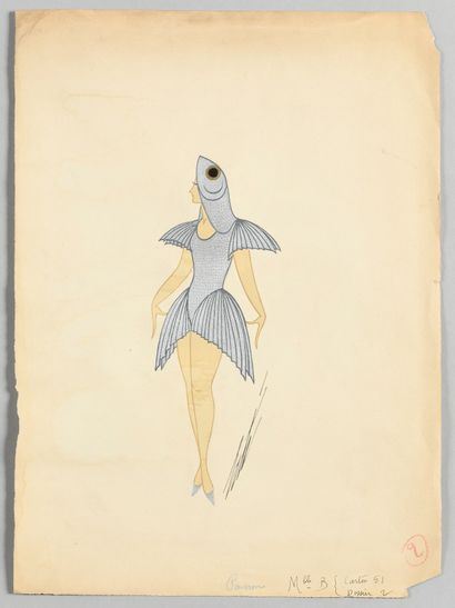 Erté | Fish | MutualArt