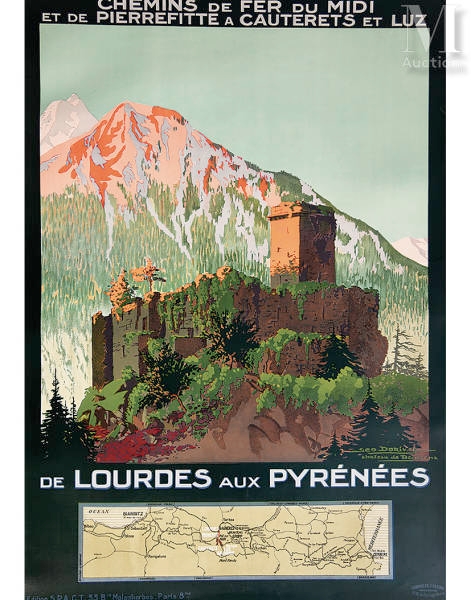 R. A. Drouot | Barèges Funiculaire de L'Ayré Téléférique de La ...