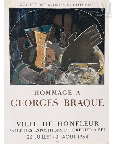Georges Braque | Lot de 4 Affiches de Georges bRaque & 1 Affiche de ...