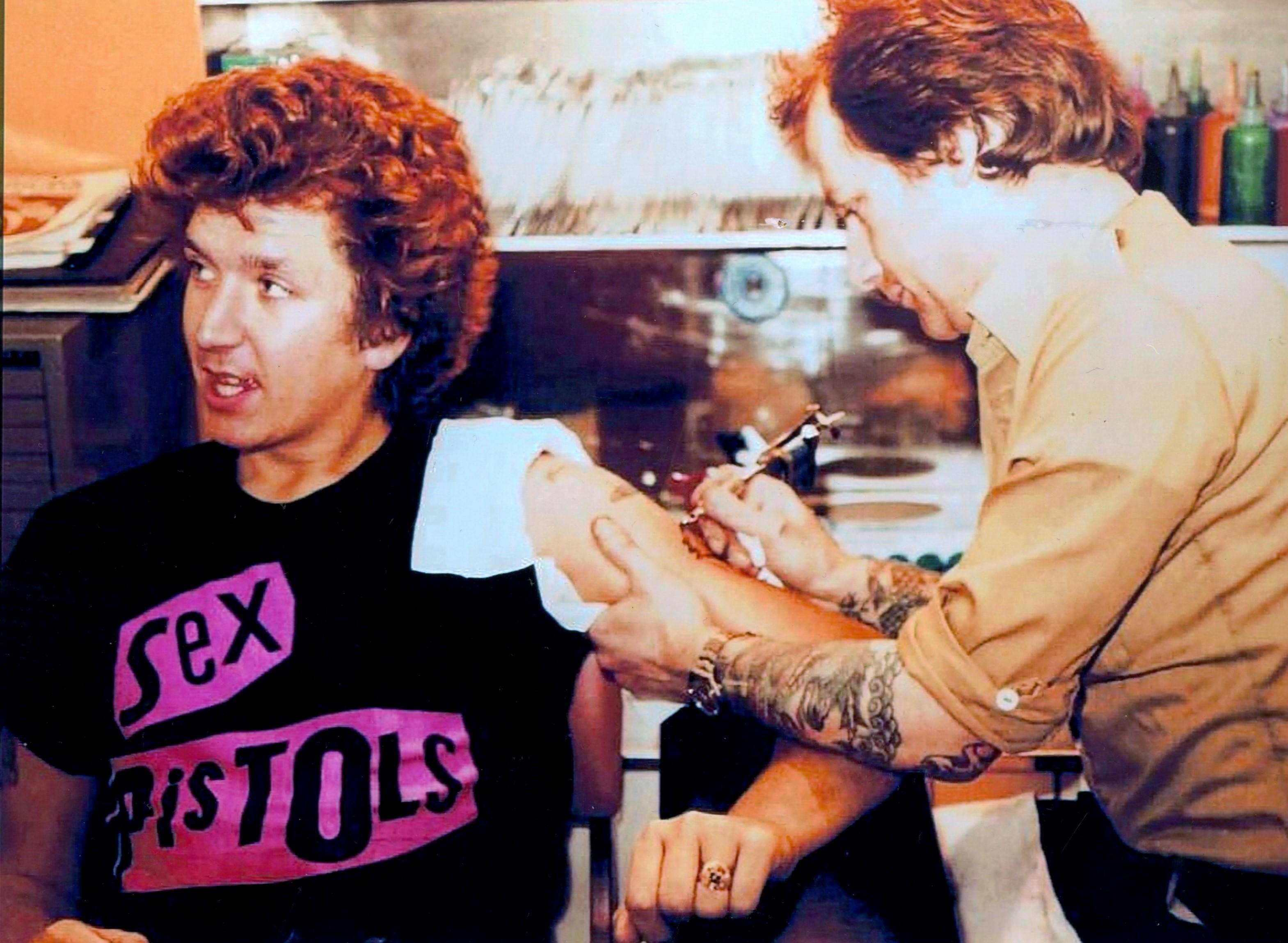 Dennis Cockell | A Group of Punk Rock-Style Tattoo Flash Including ...