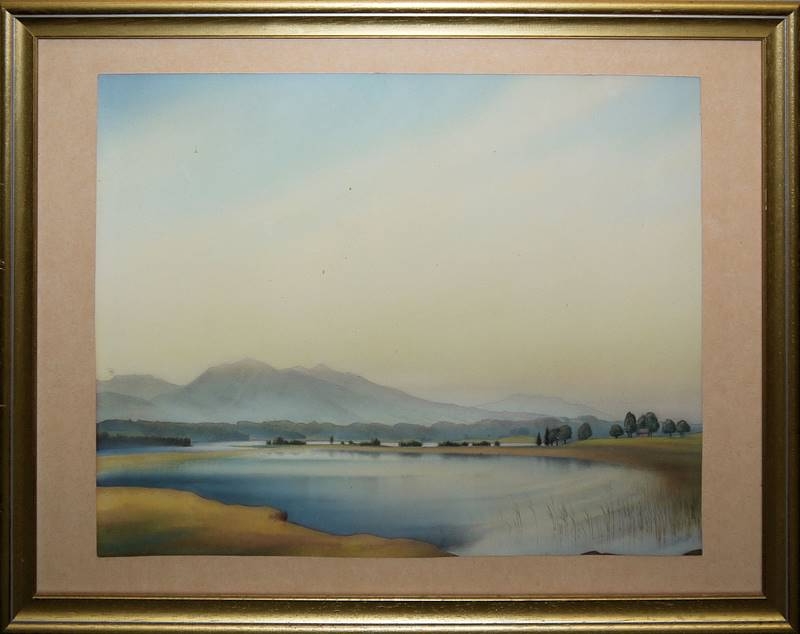 Willi Oppermann | Chiemsee-Landschaften (1949) | MutualArt