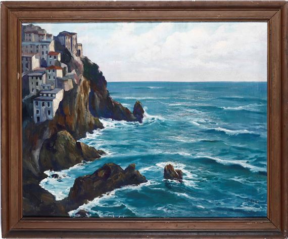 Giuseppe Caselli | Paesaggio costiero | MutualArt