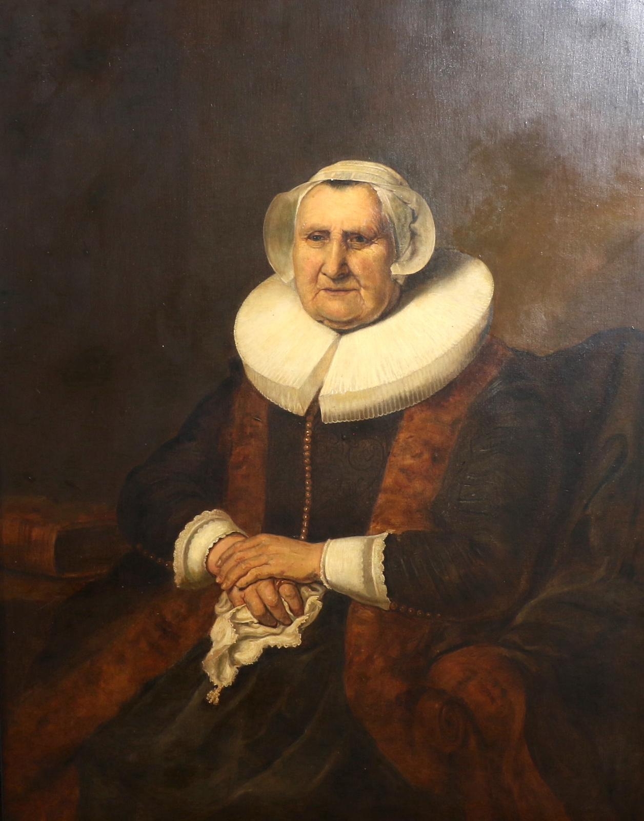 Ferdinand Bol | PORTRAIT OF INKEEPER ELISABETH BAS IN 'MOLENSTEEN KRAAG ...