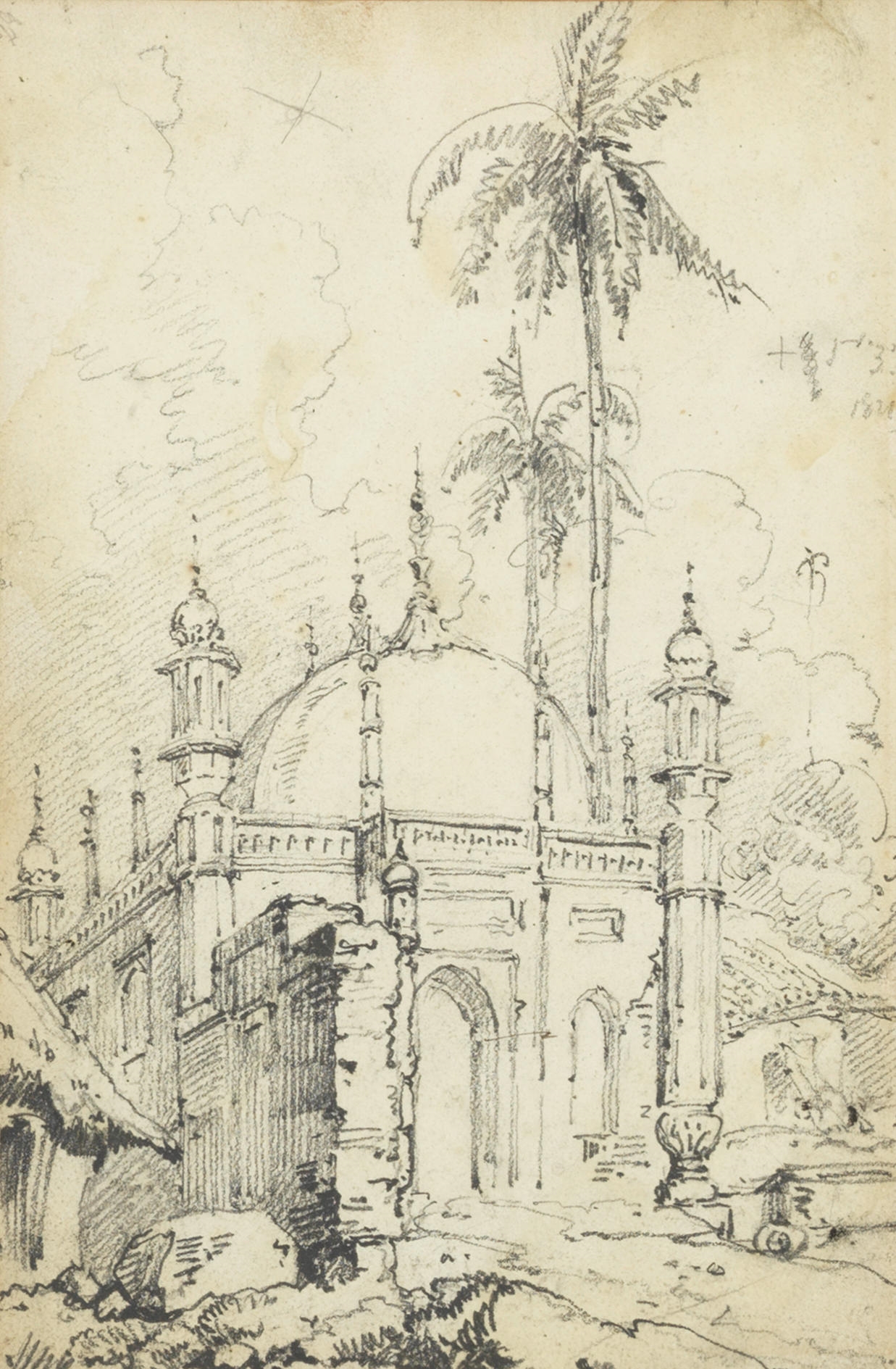 George Chinnery | A Bengal tomb | MutualArt