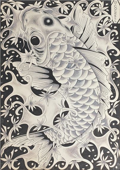 Dennis Cockell | A Group of Large Tattoo Flash, 1977-1986 | MutualArt