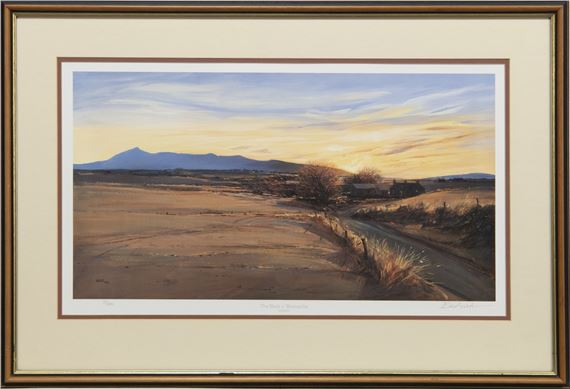 Eric Auld | THE BACK O'BENNACHIE SUNSET | MutualArt