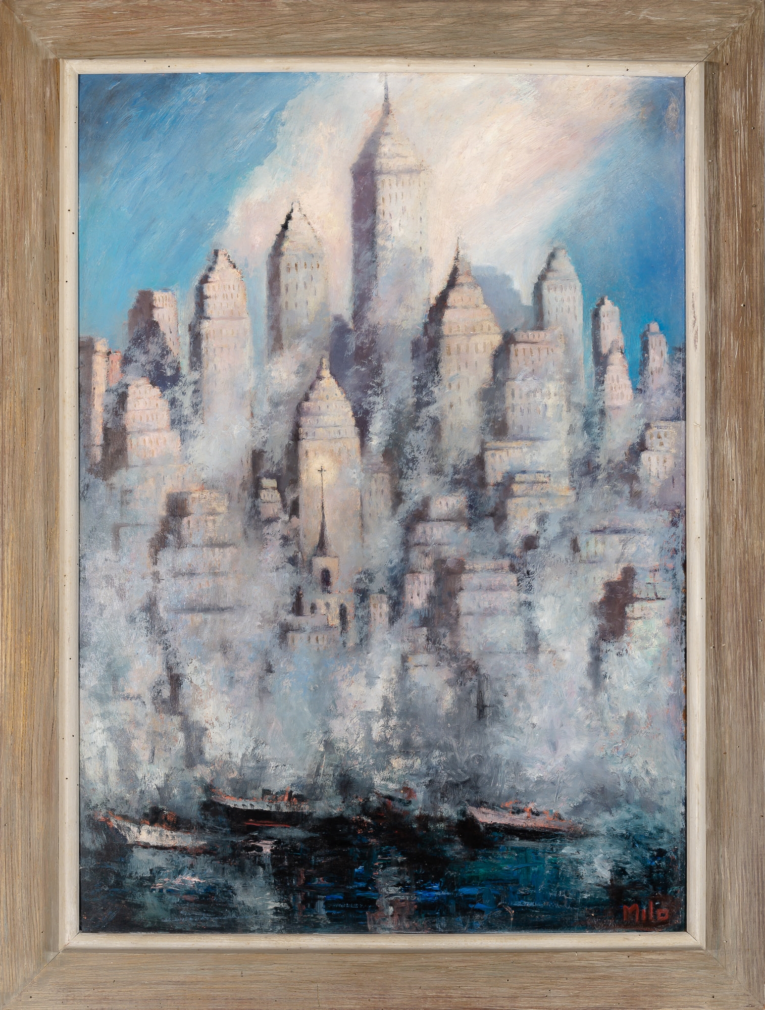 George Milo Vescia | New York Skyline | MutualArt