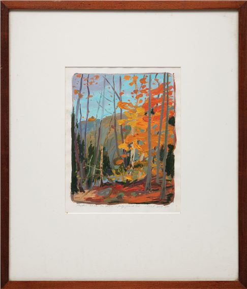 Michael Scott | Maples Outside the Studio (1990) | MutualArt