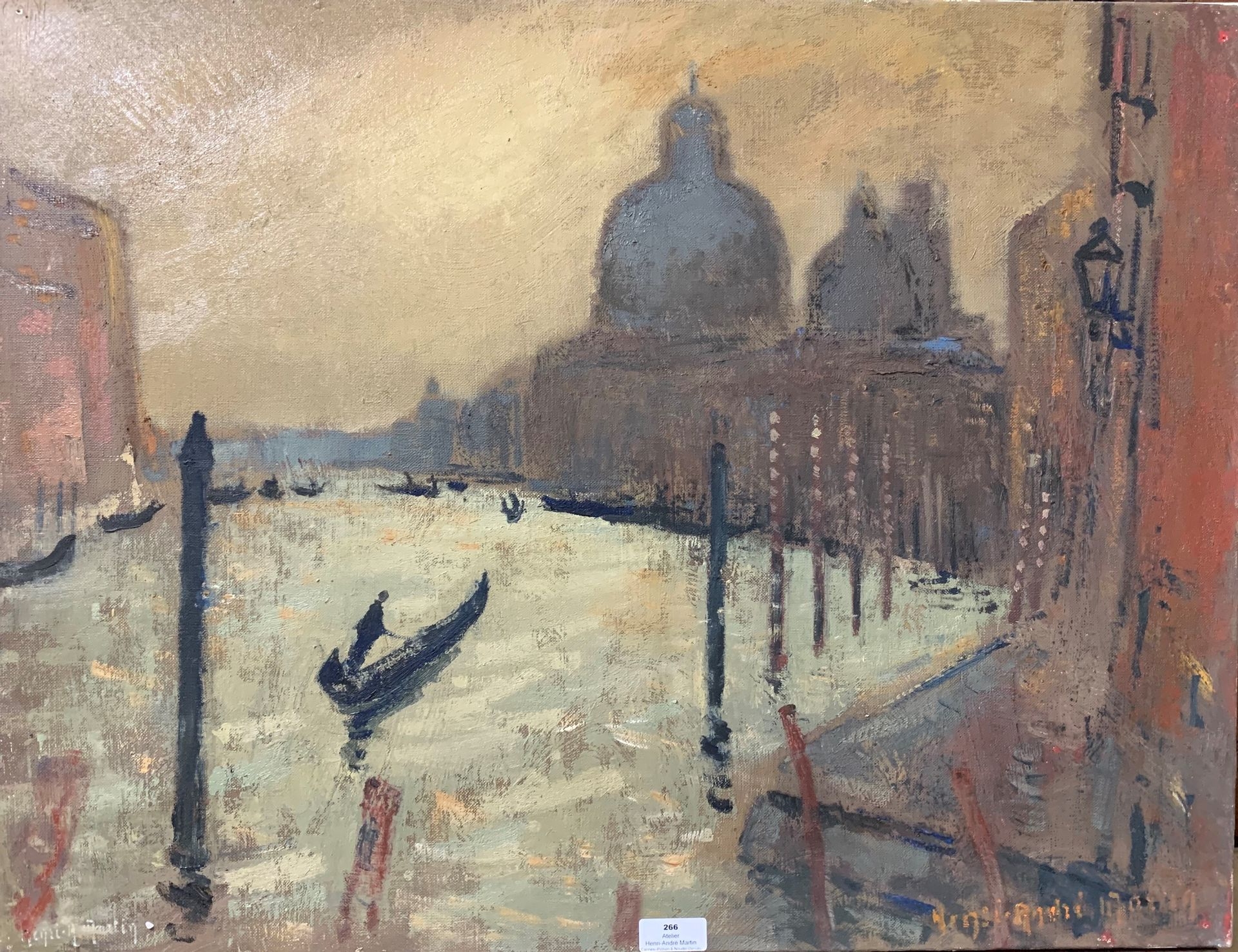 Henri André Martin | Venice - La Salute | MutualArt