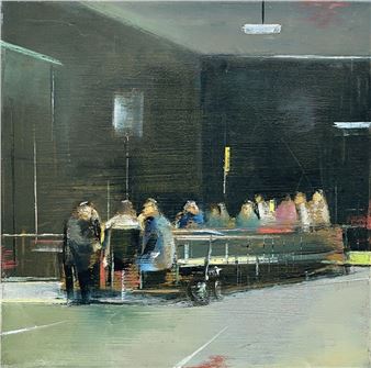 Yaron Cohen | Domino Players (2016) | MutualArt