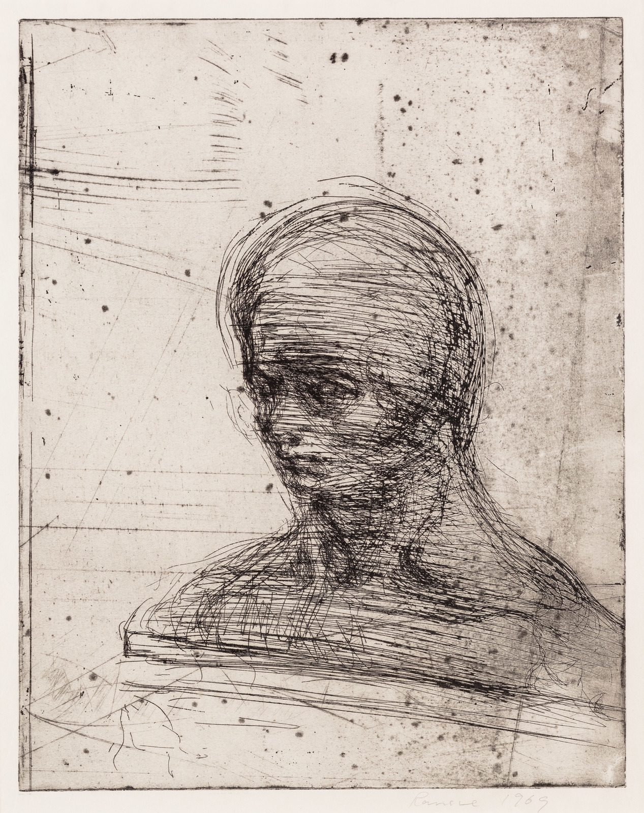 Bjørn Ransve | Mannshode (1972) | MutualArt