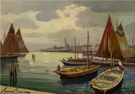 Mariano Monni | Shipping on the Il Bacino di San Marco - Venezia ...