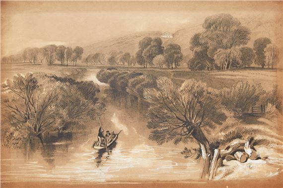 Horatio Walker | Punting on the River | MutualArt