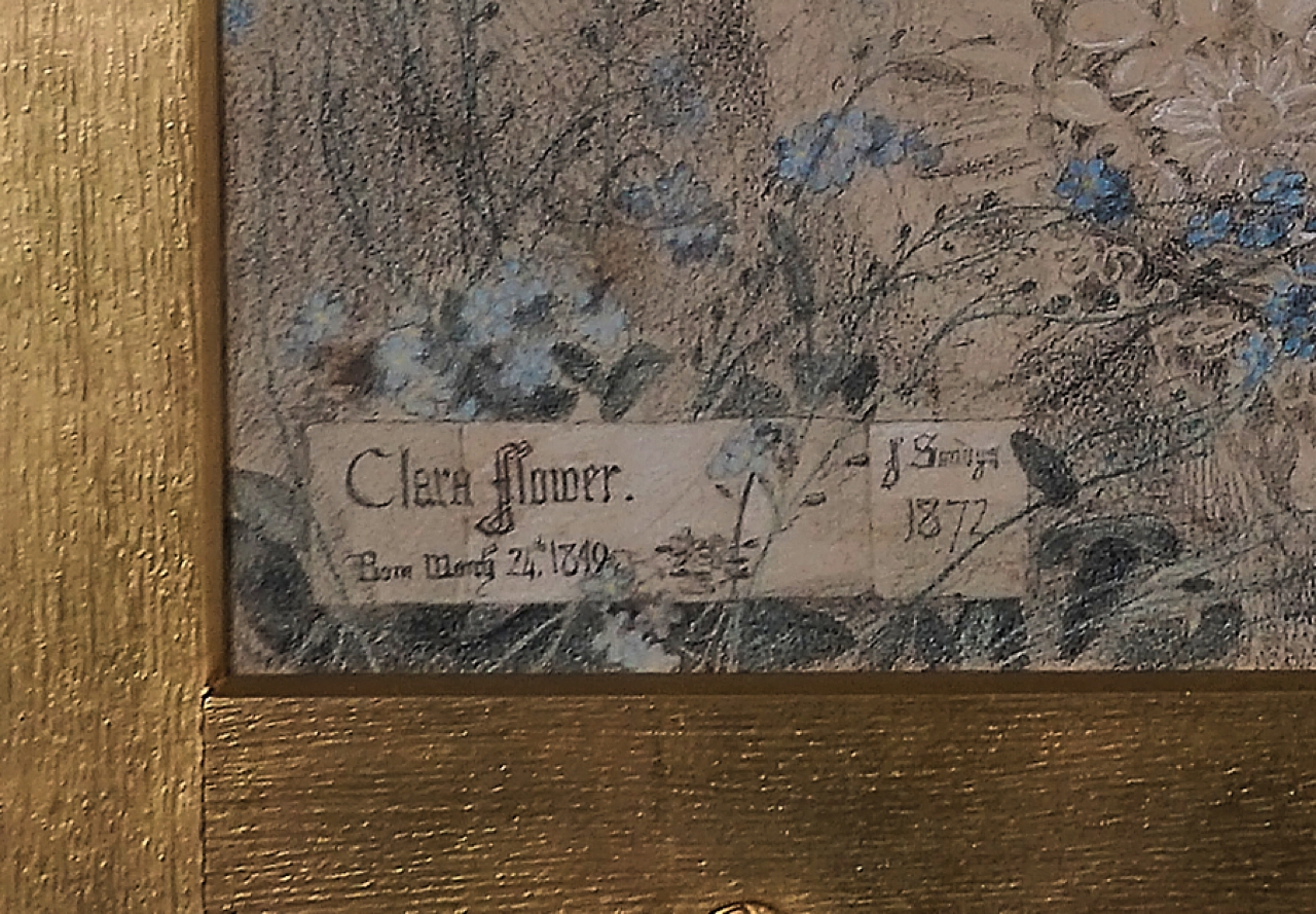 Anthony Frederick Augustus Sandys | Portrait of Clara Flower (1872 ...