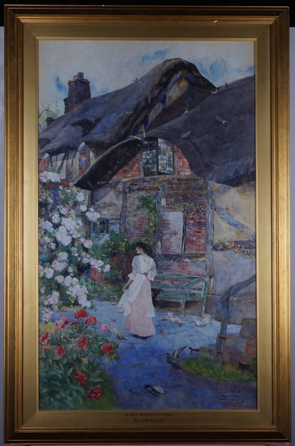 David Woodlock | At Anne Hathaway’s Cottage (1900) | MutualArt