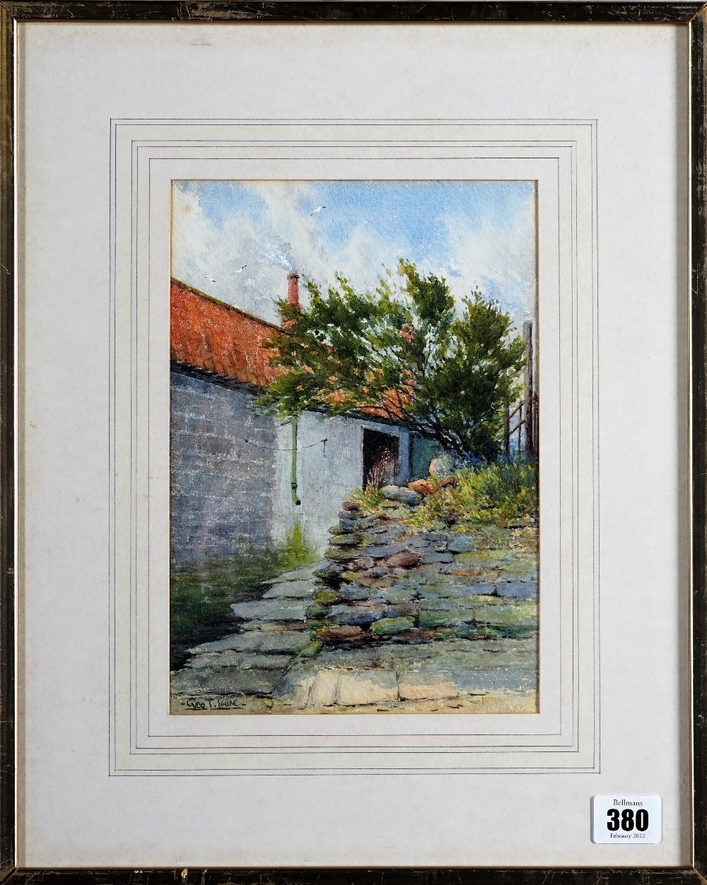 George Lowe | A rural building | MutualArt
