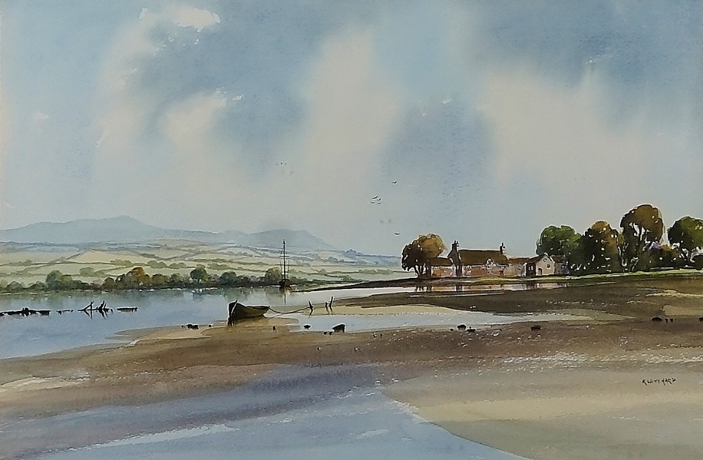 Raymond Witchard | View across an estuary | MutualArt