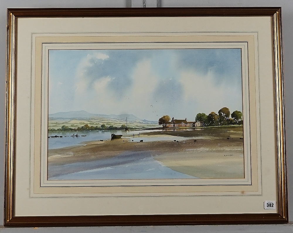 Raymond Witchard | View across an estuary | MutualArt
