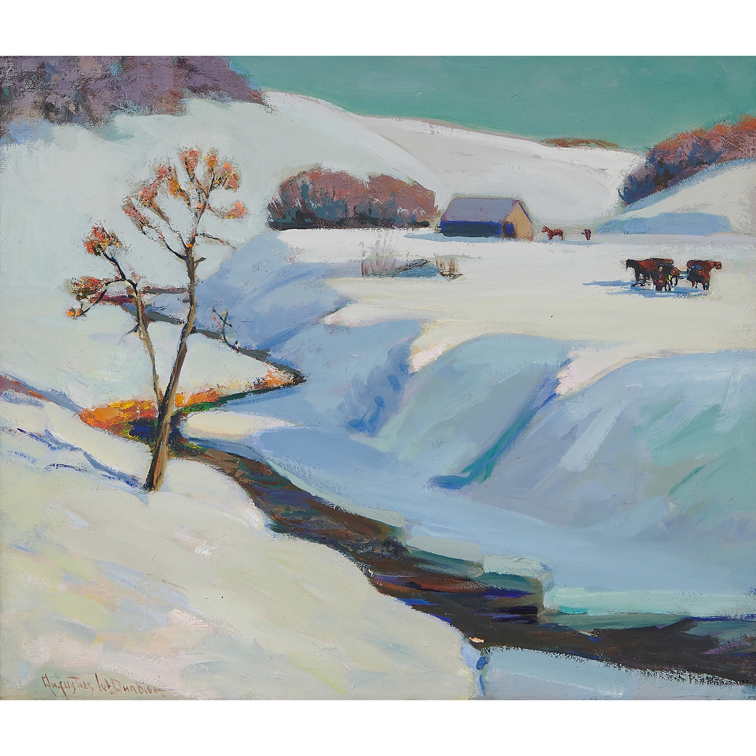 Augustus William‏ Dunbier | The Depths of Winter, #541 | MutualArt