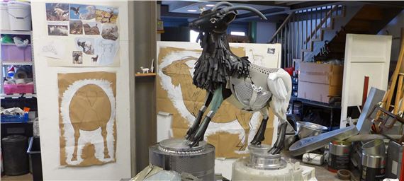 Michelle Reader: Recycled Sculpture | Exhibitions | MutualArt