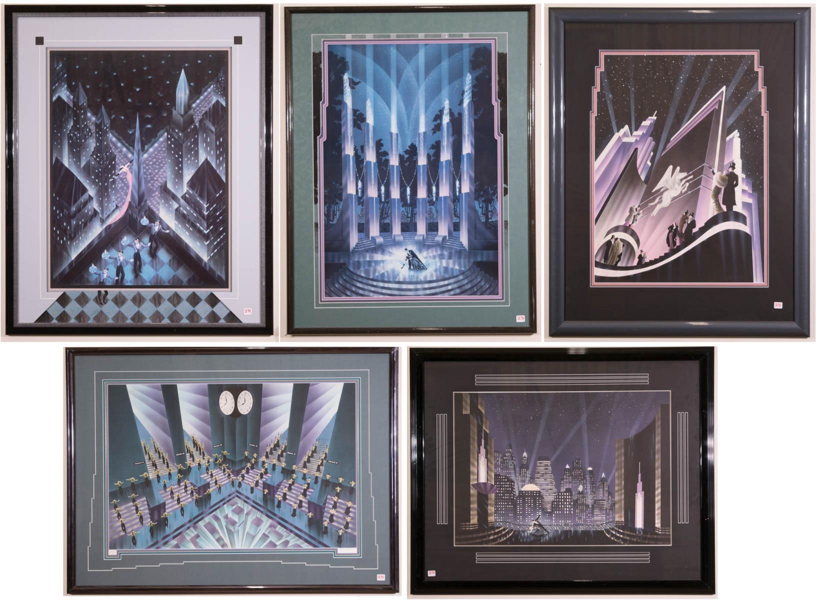 Robert Hoppe | Art Deco style cityscapes and performances | MutualArt
