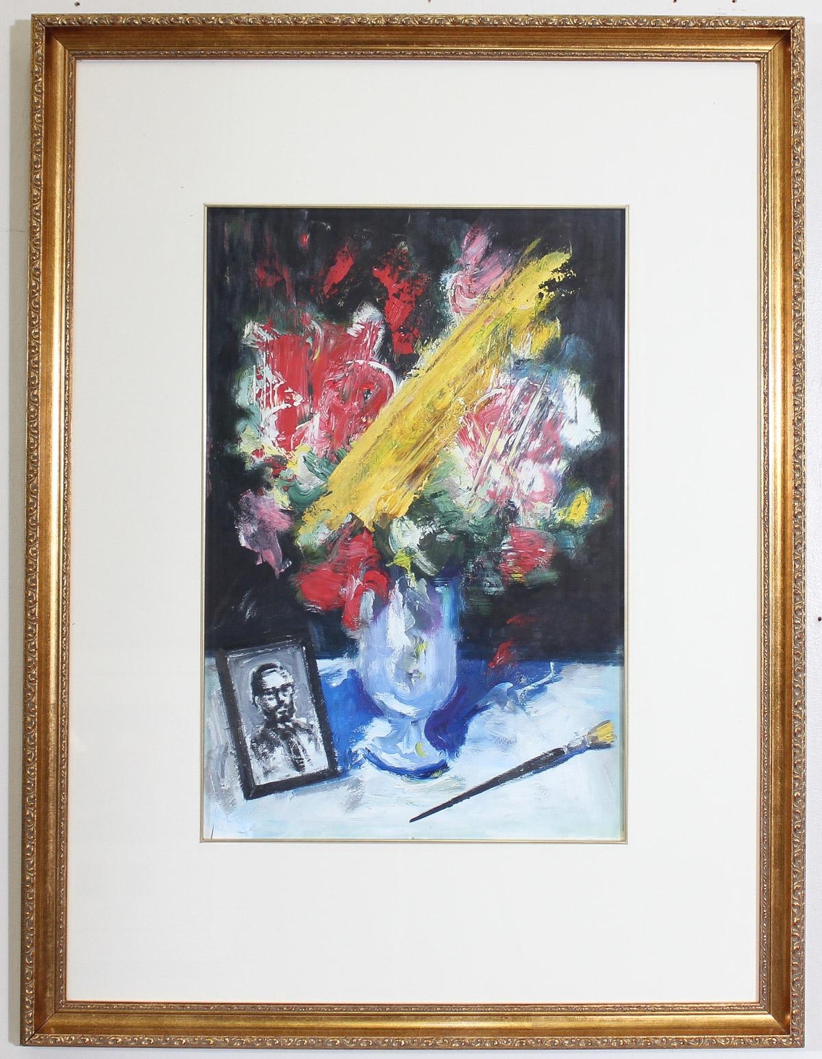 James Michaels | Self Portrait with Still Life (1995 - 1996) | MutualArt