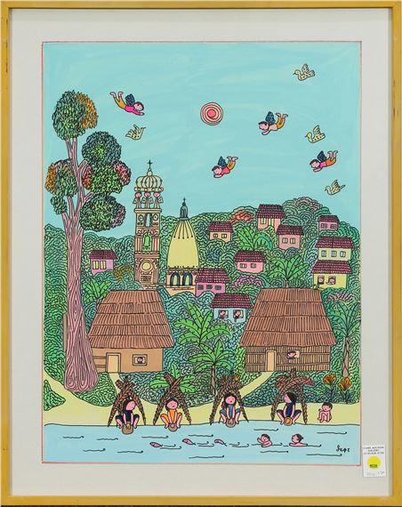 Manuel Lepe | Coastal Village | MutualArt