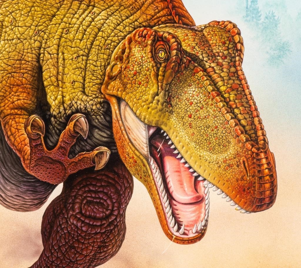 Alex Ebel | Tyrannosaurus Rex Attacks | MutualArt