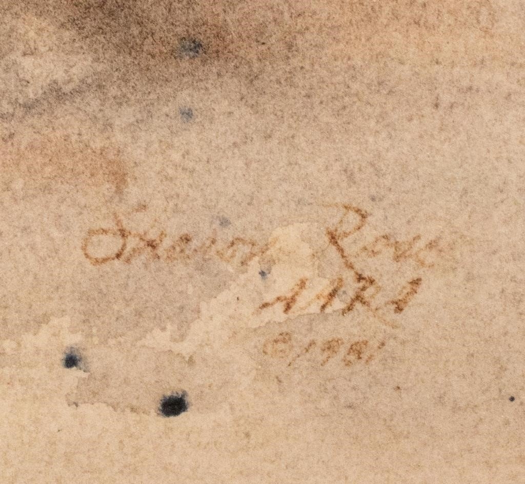 Sharon Ross | Sharon Ross Native American Woman Watercolor (1951 ...