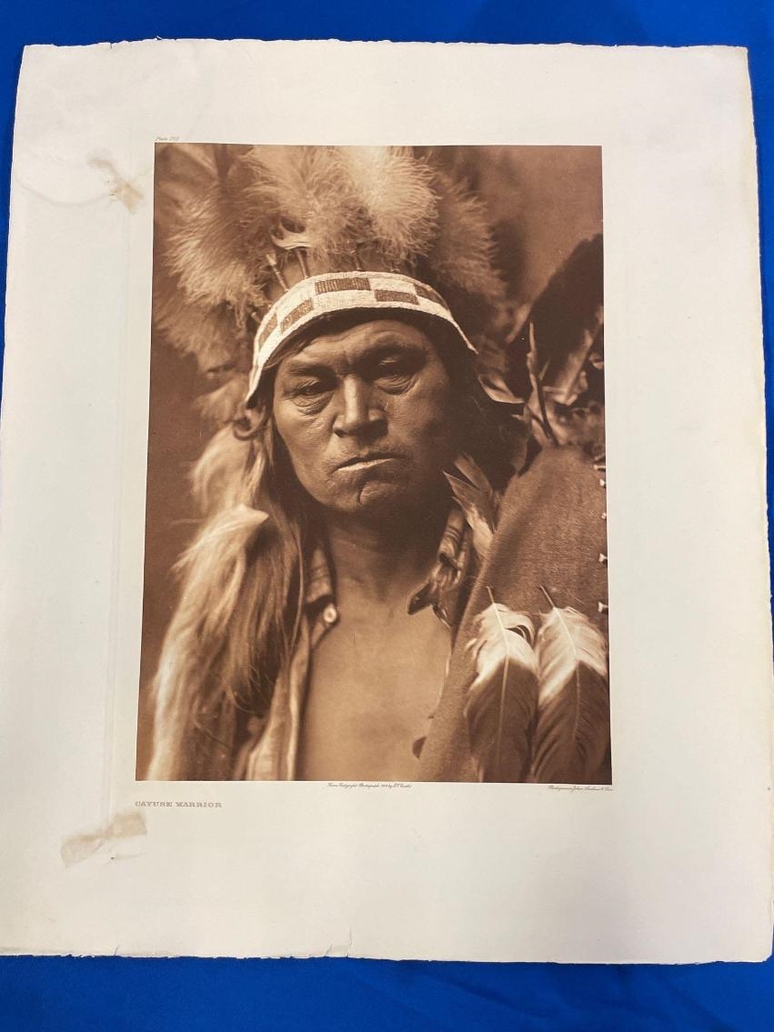 Edward S. Curtis | Cayuse Warrior (1910) | MutualArt