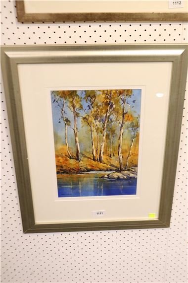 Brian Dobson | River Scene | MutualArt