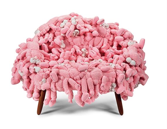 KAWS | KAWS CHAIR PINK (2018) | MutualArt