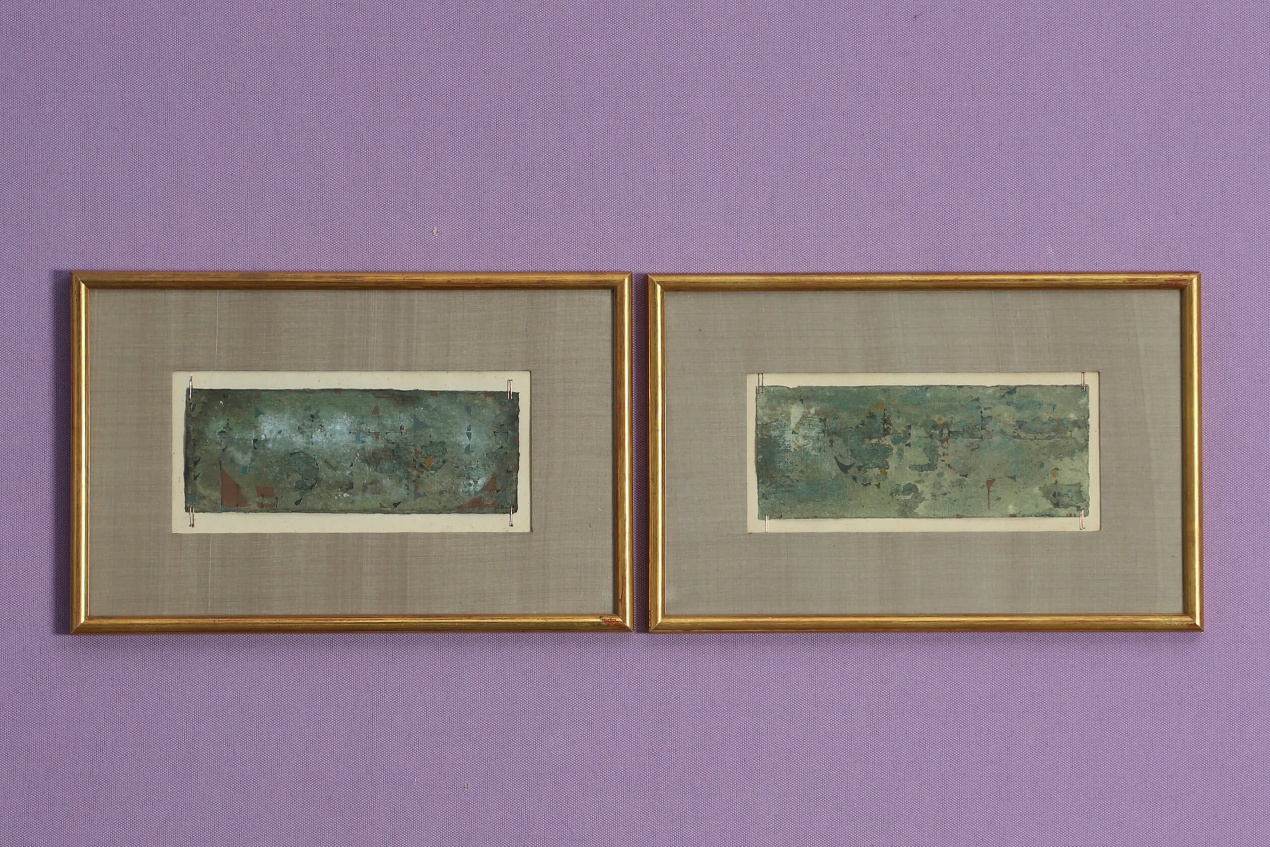 Joe Downing | One of the 16th - diptyque. (1966) | MutualArt