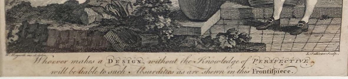 William Hogarth | Engraving of European village scene with several ...