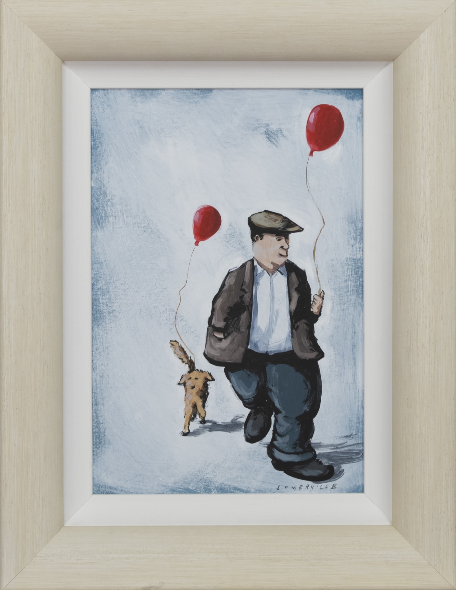 George Somerville | RED BALLOONS | MutualArt