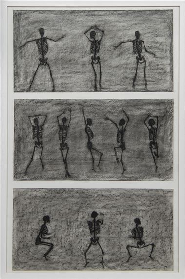 Emily Macduff | DANCING SKELETONS | MutualArt
