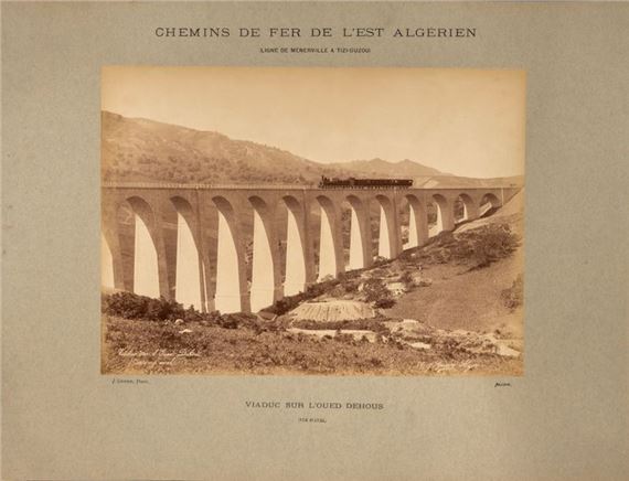 Jean Geiser | Set of 10 photos on the construction of the railroad in ...
