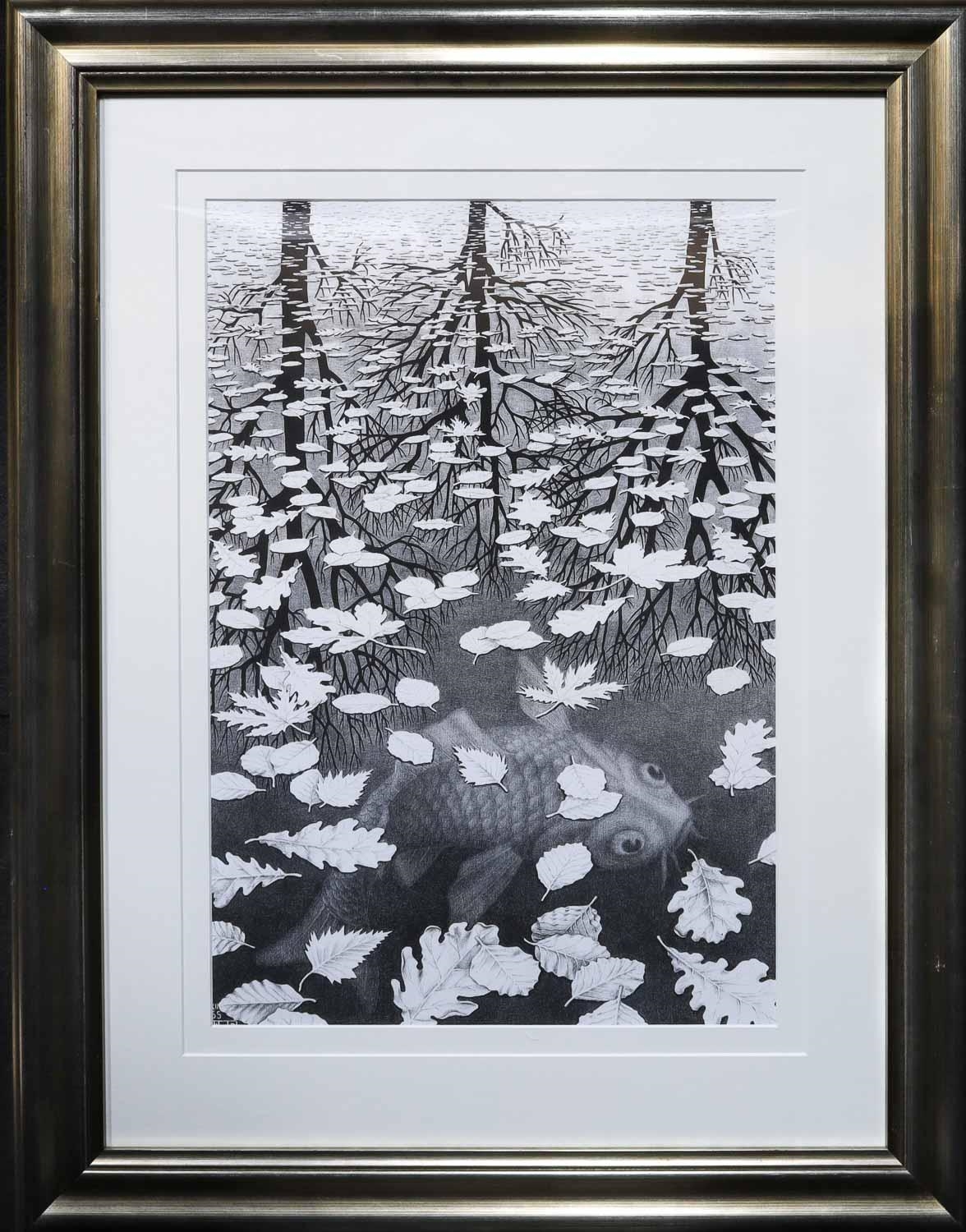Maurits Cornelis Escher | Tree Worlds | MutualArt