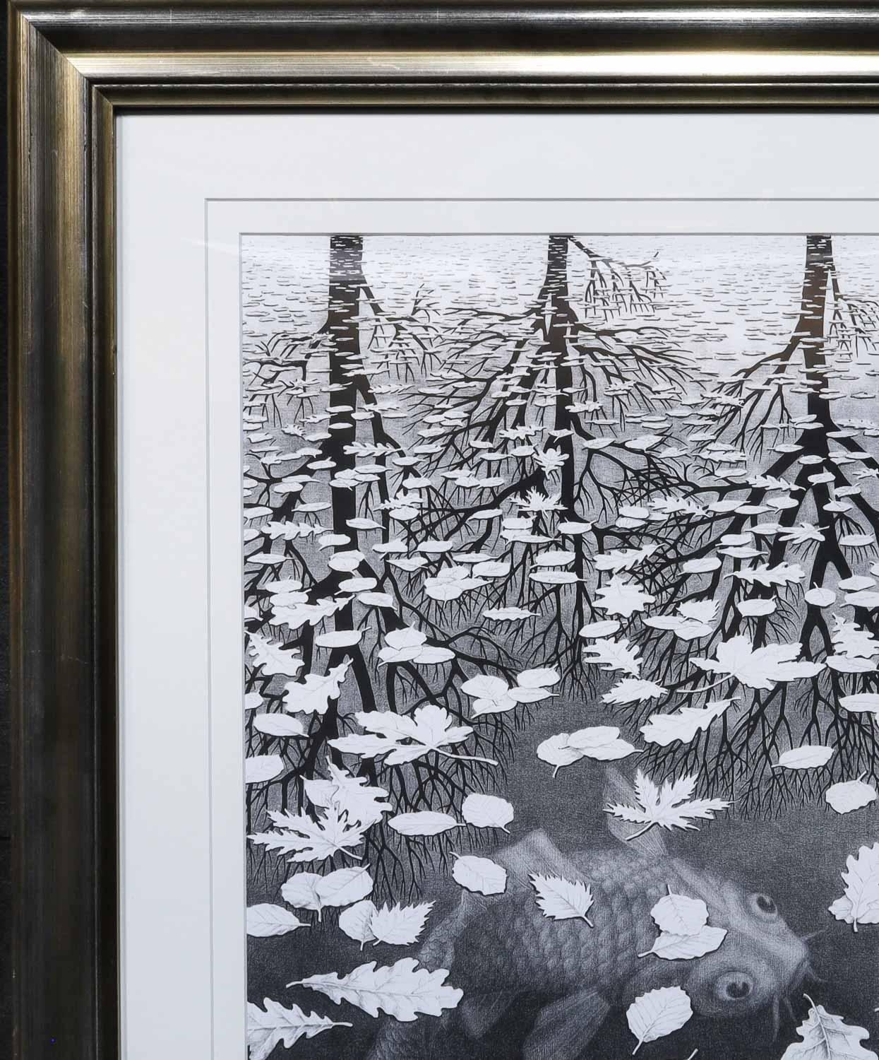 Maurits Cornelis Escher | Tree Worlds | MutualArt