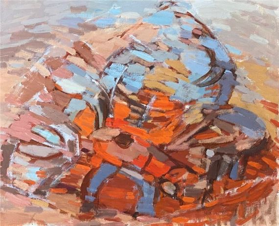 Elisabeth Hahn | The worker | MutualArt