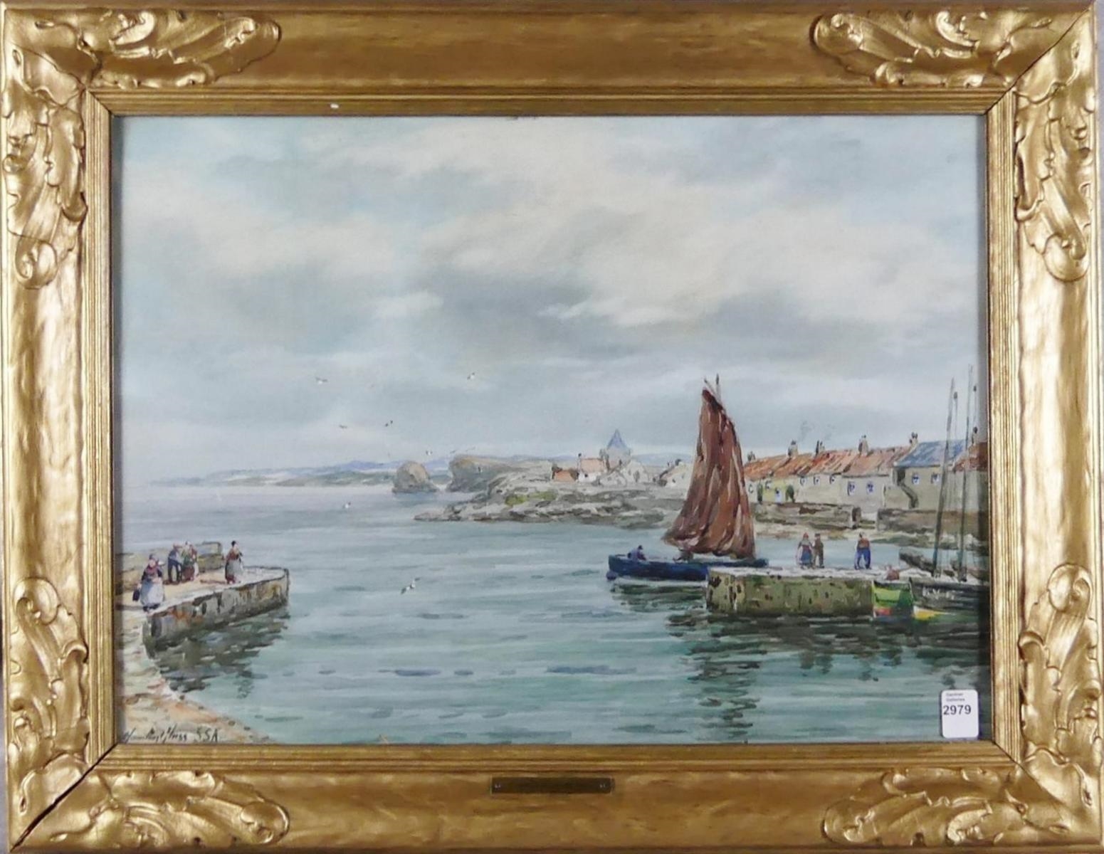 John Hamilton Glass | Scottish East Coast - The Harbour of St. Monan's ...