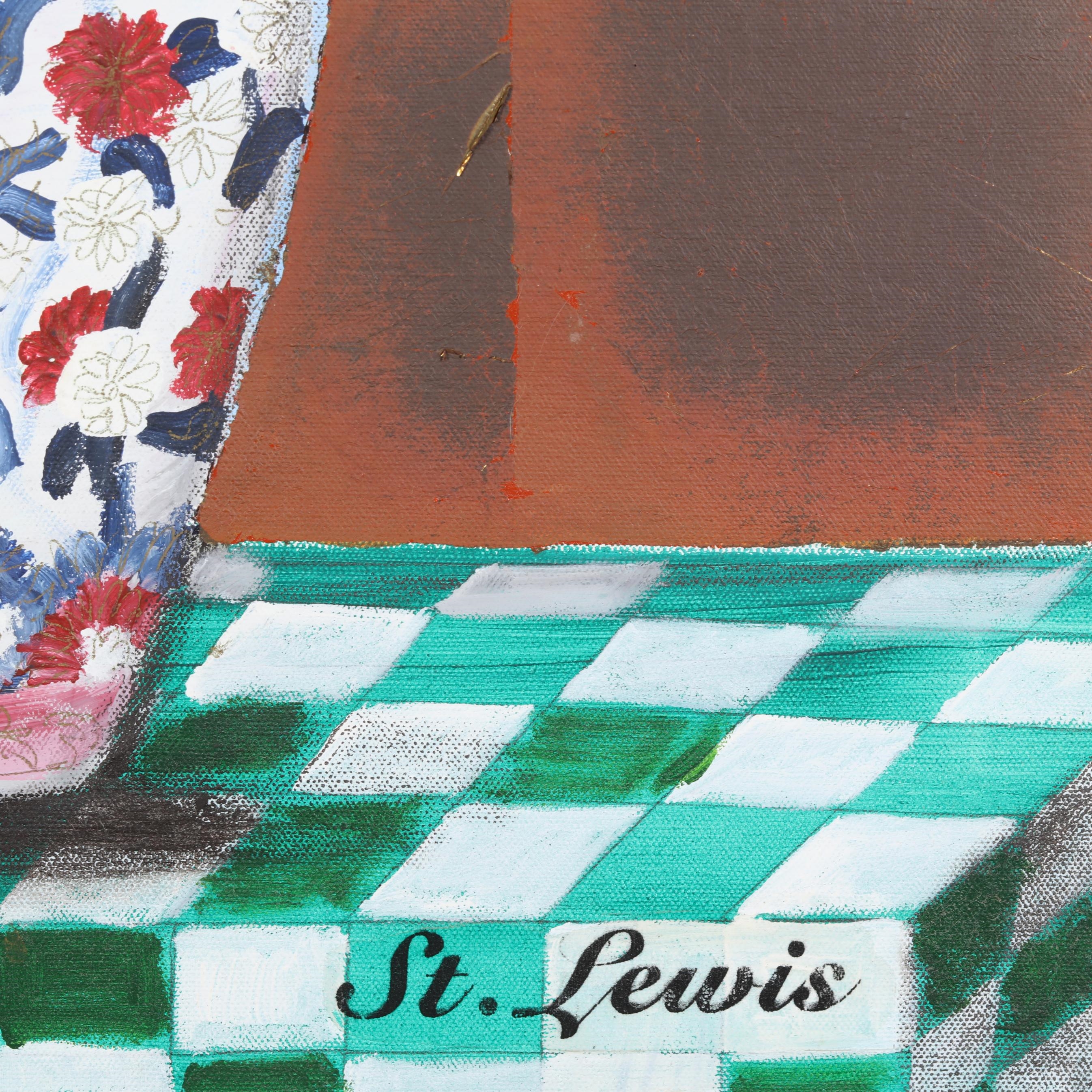 Louis St. Lewis | Still Life with Flowers | MutualArt