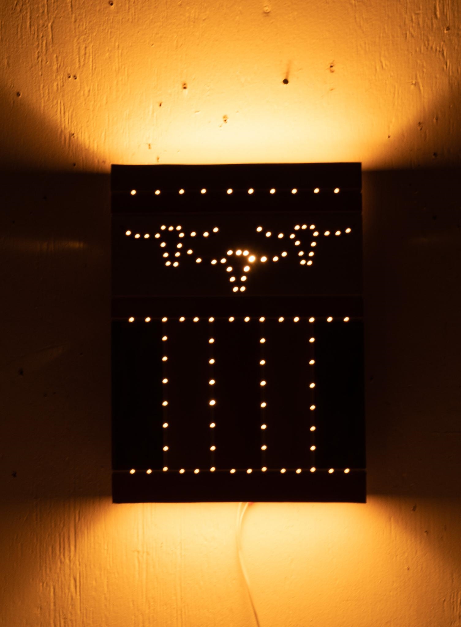 Beaumont Leavell Mood | Vintage perforated ceramic pendant light ...