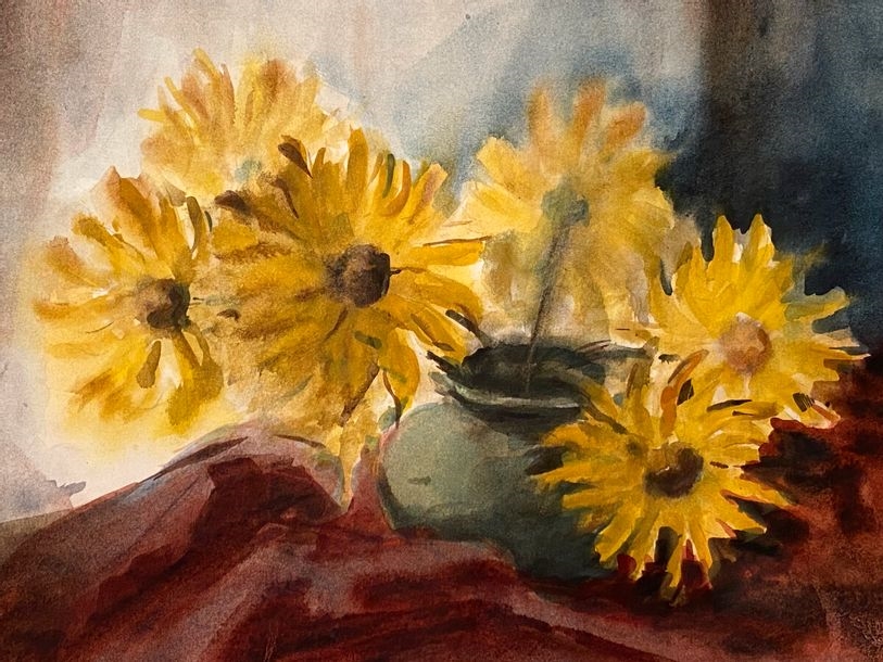 Elisabeth Hahn | Six cartons of various techniques joined five works on ...