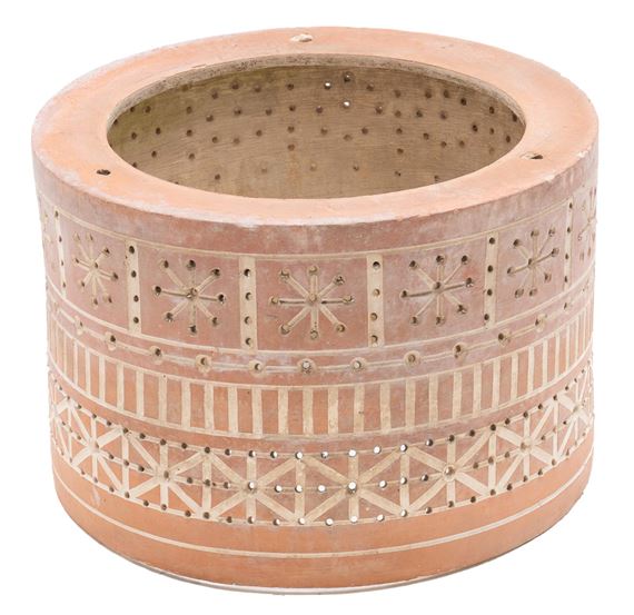 Beaumont Leavell Mood | Vintage perforated ceramic pendant light ...